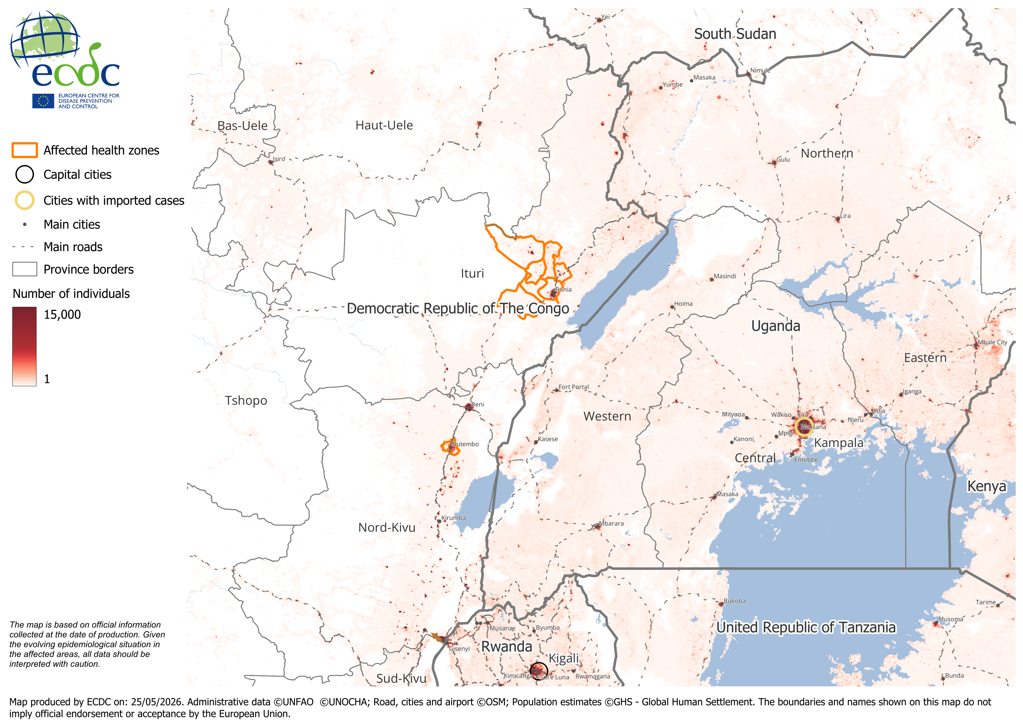 Ebola virus disease outbreak in the Democratic Republic of the Congo ...