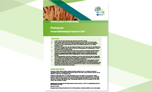 Pertussis - Annual Epidemiological Report for 2024